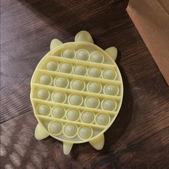 Toys | Yellow Turtle Pop It Fidget Toy | Poshmark